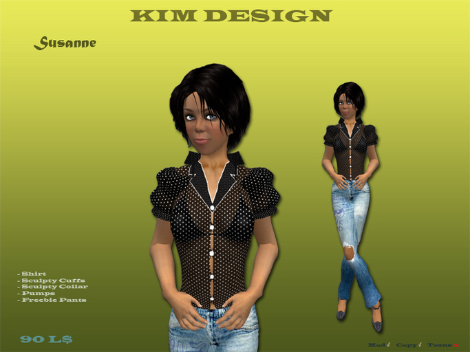 Second Life Marketplace - Kim Design - Susanne