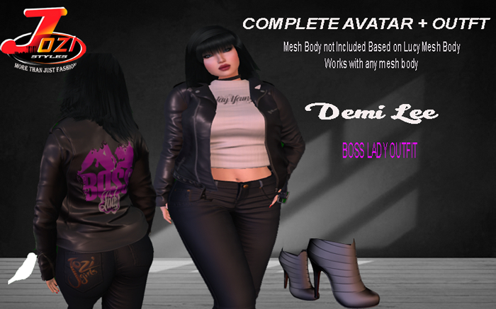 Second Life Marketplace - Complete female avatar Demi Lee with Boss ...