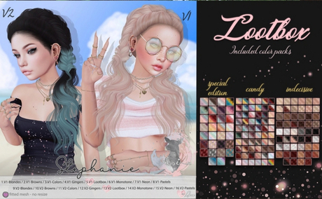 Second Life Marketplace - 13.Doe: Stephanie V2 - RARE LOOTBOX