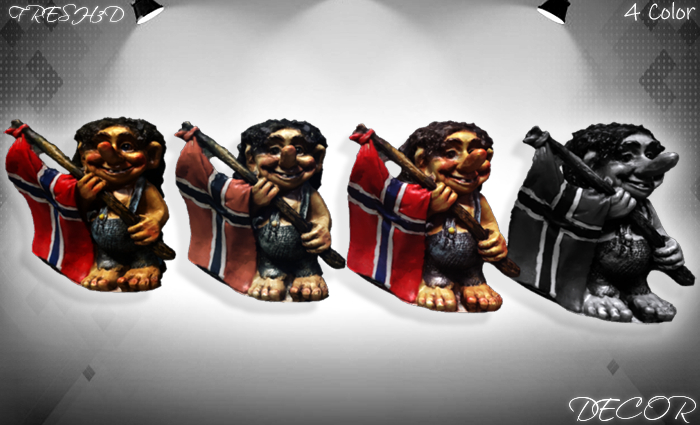 Second Life Marketplace - FRESH3D Norway Troll