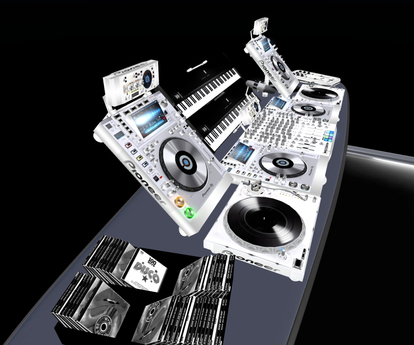 Second Life Marketplace - * DJ Booth * Fully Equipped
