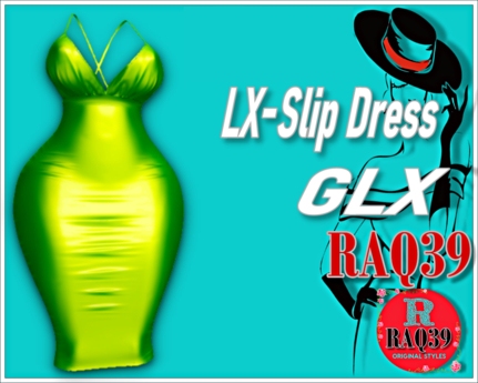 Second Life Marketplace - [R39] LX-Slip Dress GLX