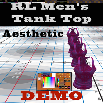 Second Life Marketplace - DEMO AESTHETIC RLFP Tank Top