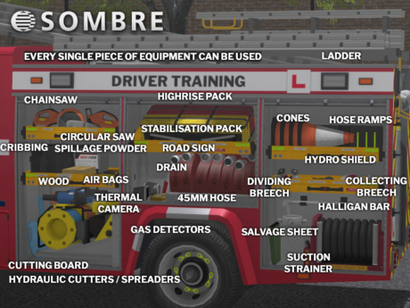 Second Life Marketplace - Sombre Saxon Fire Engine