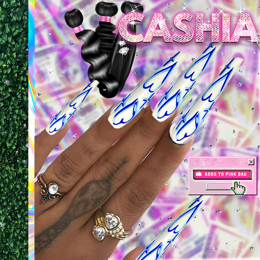 Second Life Marketplace - -Cashia- FreakNik Nails