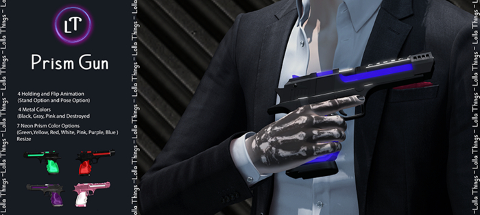 Second Life Marketplace - -Lolla- Prism Gun FATPACK [Wear]