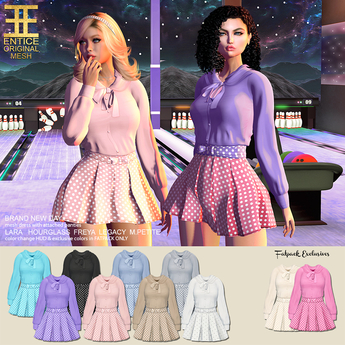 Second Life Marketplace - Entice - Brand New Day - Dots Fatpack
