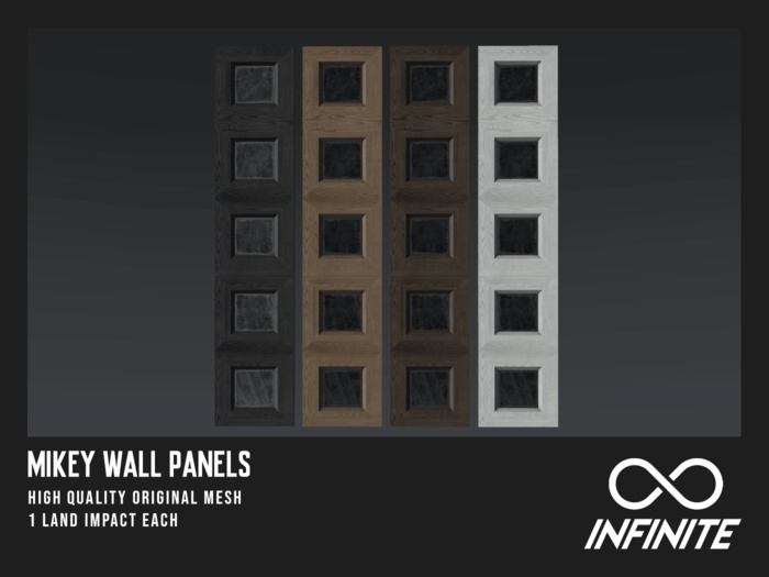 Second Life Marketplace - Infinite - Mikey's Wall Panels
