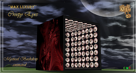 Second Life Marketplace - Max Luxury - Creepy Eyes - Mystical Backdrop ...