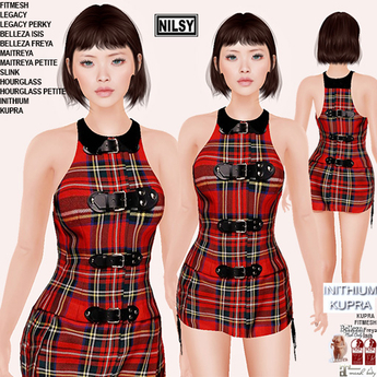 Second Life Marketplace - TARTAN DRESS,CL&MESH BODY