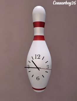 Second Life Marketplace - MadPea Bowl-O-Rama - Wall Clock
