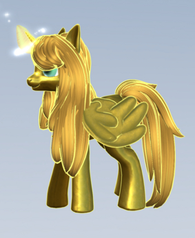 Second Life Marketplace - Magik Pony - Golden Pony Applier (Mare ...