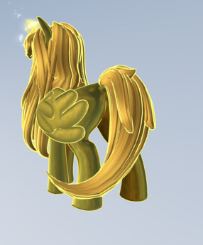 Second Life Marketplace - Magik Pony - Golden Pony Applier (Mare ...