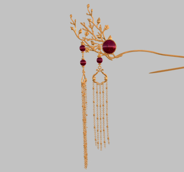 Second Life Marketplace - Asian Hair Stick with Gemstone Texture Changer