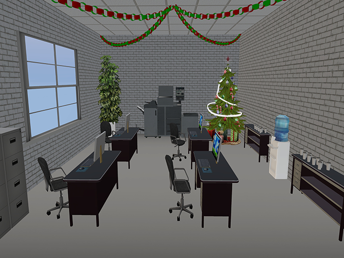 Second Life Marketplace - Office Party Backdrop Boxed