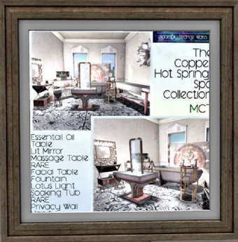 Second Life Marketplace - ~ASW~ The Copper Hot Springs Privacy Wall