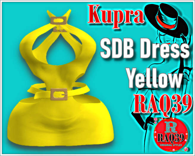 Second Life Marketplace - [R39] Kupra SDB Dress Yellow