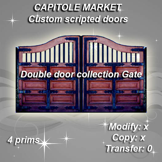Second Life Marketplace - CAPITOLE MARKET - PORTAL - DOUBLE GATE 5 ...