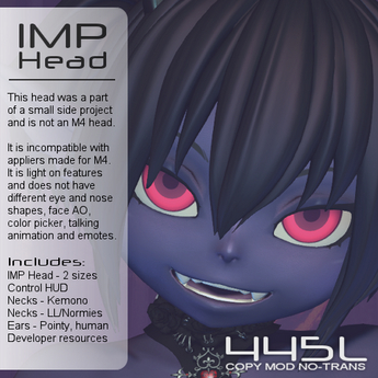 Second Life Marketplace - - IMP Head