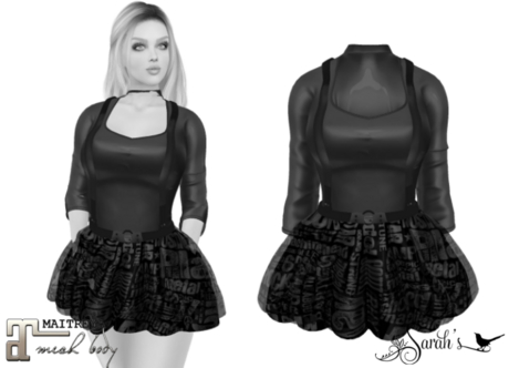 Second Life Marketplace - Maitreya Ursula Punk Mini Dress DEMO