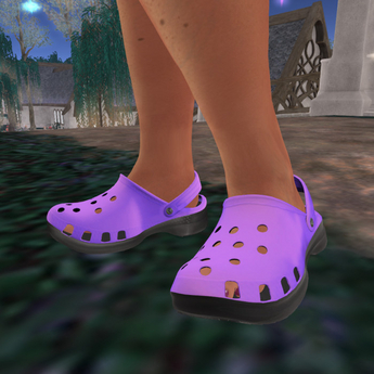 Second Life Marketplace - WHAT A CROCK - All Colors RUBBER Water CLOGS ...
