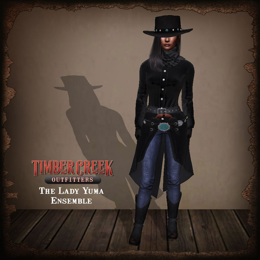 Second Life Marketplace - [Timber Creek] Lady Yuma Winter Ensemble-Full