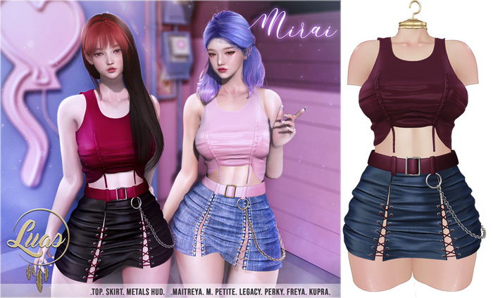 Second Life Marketplace - Luas Mirai Berry & Blue