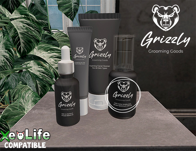 Second Life Marketplace - XeoLife Grizzly Grooming Goods CBD Daily ...