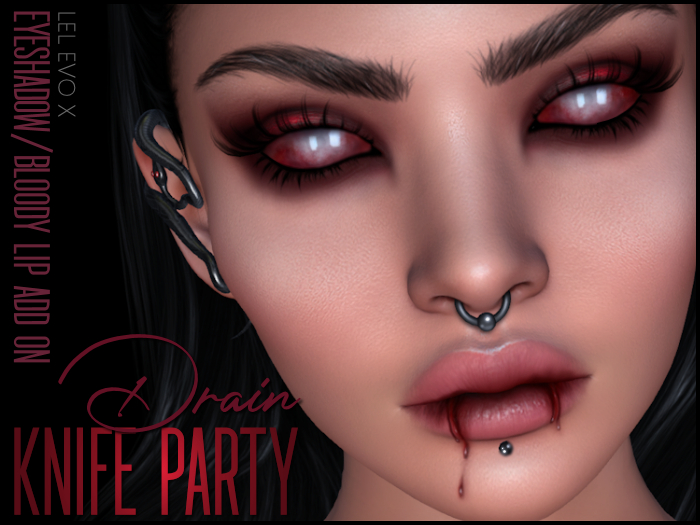 Second Life Marketplace - +KP+ Drain // Vampire Makeup LeL EvoX DEMO