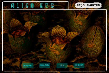 Second Life Marketplace - Alien Egg LI 3 - Animated + Sound - C/M
