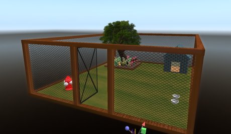 Second Life Marketplace - Deluxe Dog Run/Kennel byGabe