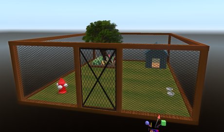 Second Life Marketplace - Deluxe Dog Run/Kennel byGabe