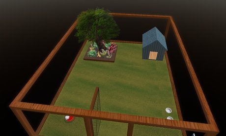 Second Life Marketplace - Deluxe Dog Run/Kennel byGabe
