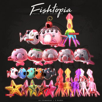 Second Life Marketplace - HORNTAIL - [FISH03] Fishtopia Costume