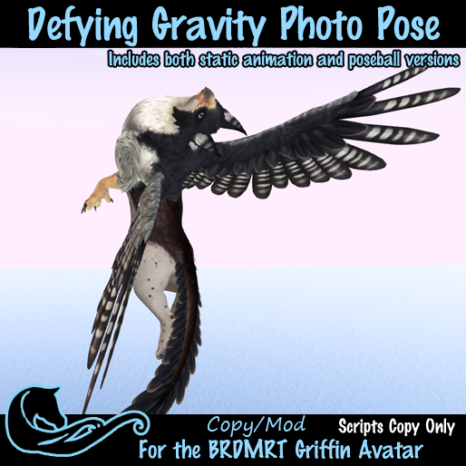 Second Life Marketplace - BRDMRT Griffin Pose- Defying Gravity