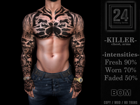 Second Life Marketplace - [24//27] Killer Tattoo