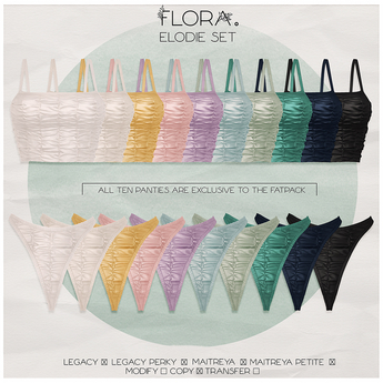 Second Life Marketplace - Flora. elodie tank ~ mellow (Maitreya, Petite, Legacy & Perky)