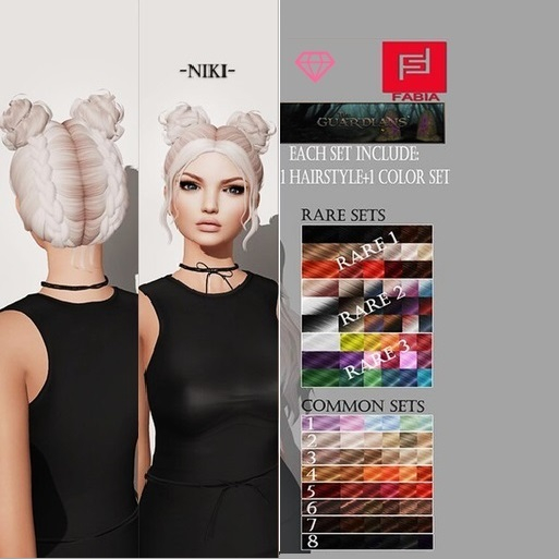Second Life Marketplace - -FABIA- Mesh Hair Ginger set 4