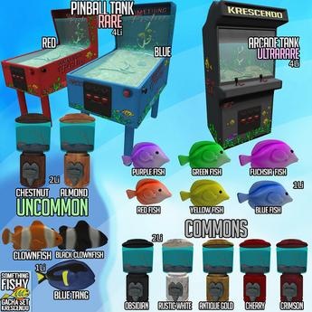Second Life Marketplace - [Kres] Uncommon Blue Tang