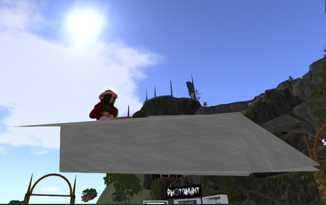 Second Life Marketplace - Ridable Paper Airplane