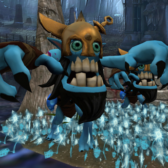 Second Life Marketplace - Wandering Animated Blue Chomper Scene