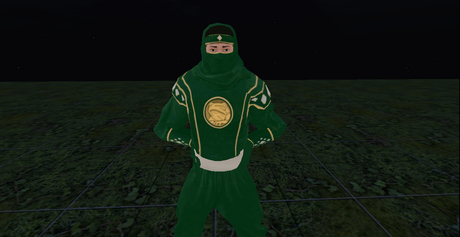 Second Life Marketplace - power rangers Adam ninja ranger green