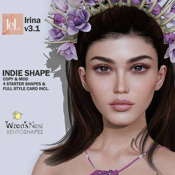Second Life Marketplace - { wren's nest } Indie Shape for LeLutka Irina ...