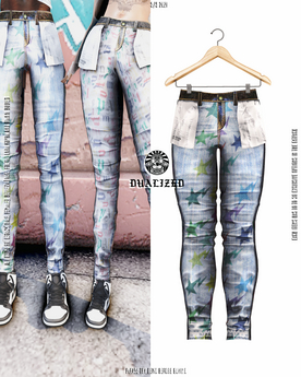 Second Life Marketplace - DUALIZED.-_-. Inside Out Jeans.(Bape)