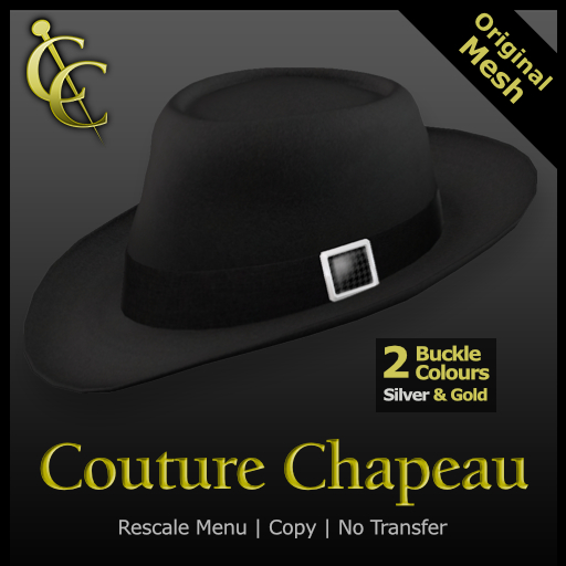 Second Life Marketplace - DEMO CC Savoy Fedoras {MESH}