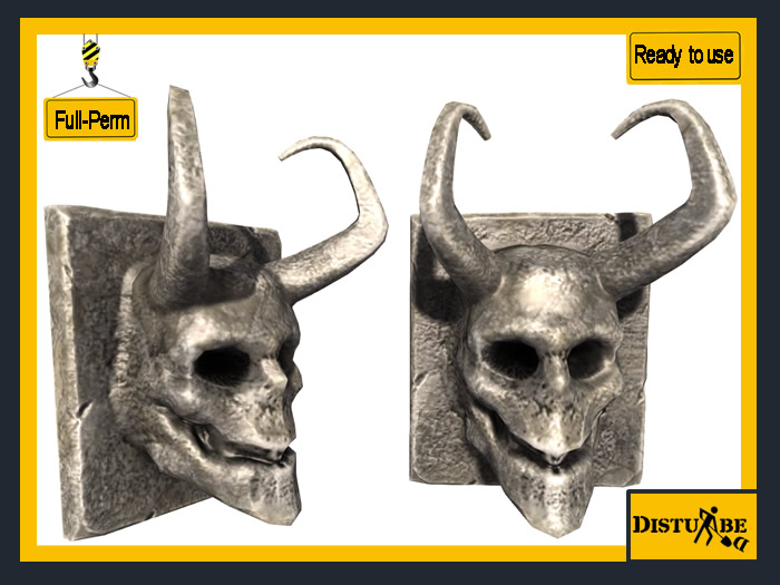 Second Life Marketplace - ::DisturbeD:: Halloween Props - Gothic Satan ...