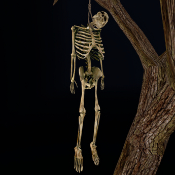 Second Life Marketplace - MC Halloween Hanging Skeleton Tree