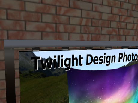 Second Life Marketplace - TDM021 - Rotating Ad Board/Photo Frame