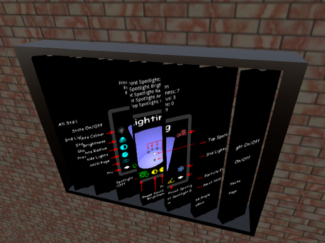 Second Life Marketplace - TDM021 - Rotating Ad Board/Photo Frame