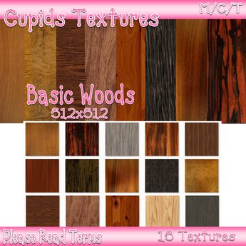 Second Life Marketplace - 15 Basic Wood Textures 512x512 Textures